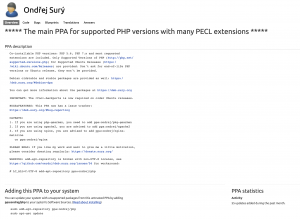 Supprimer une ancienne version de PHP sur Ubuntu ppa:ondrej - Supersonique Studio SARL